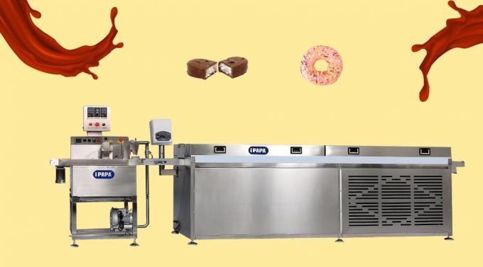 What's the small chocolate enrober machine?