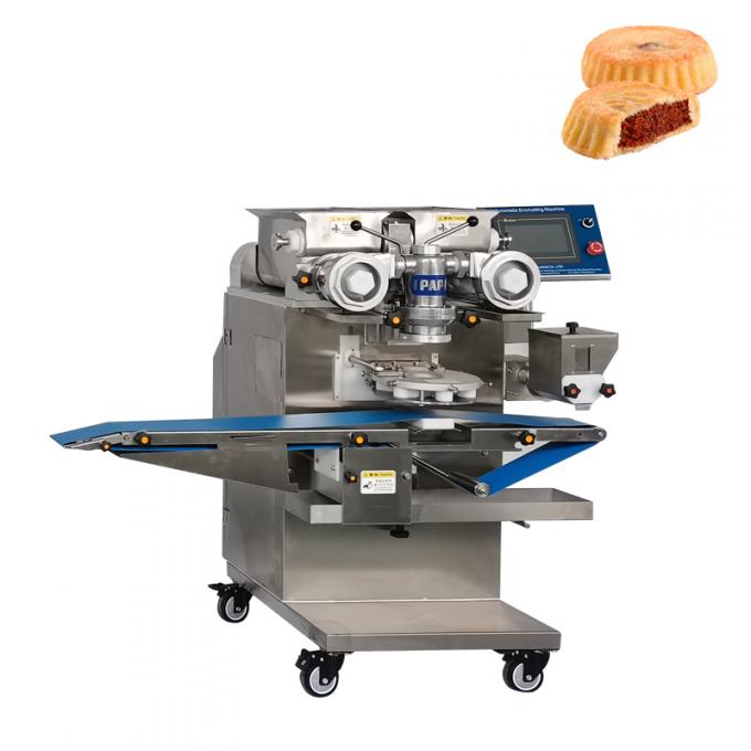 Fully Automatic Filling Cookies Maamoul Mooncake Making Encrusting Machine