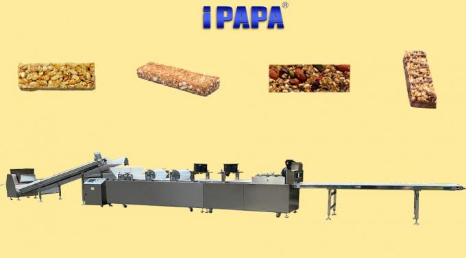 P401 Food bar press machine Crispy rice cereal granola nuts based ...