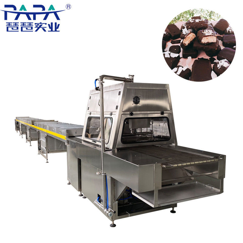 Industrial Chocolate Enrober / Dipping / Coating / Cover Machine