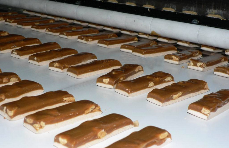 Papa Small Slab Rolls Forming Cutting Cereal Candy Bar Production Line