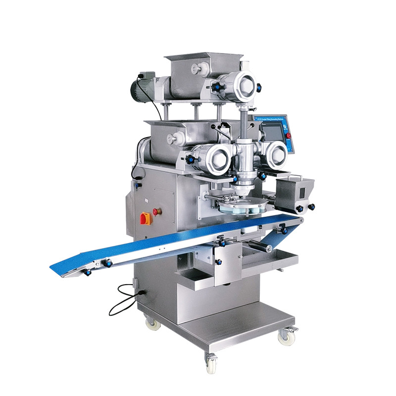 Full Automatic P170 Maamoul Mooncake Making Machine For Double Fillings ...