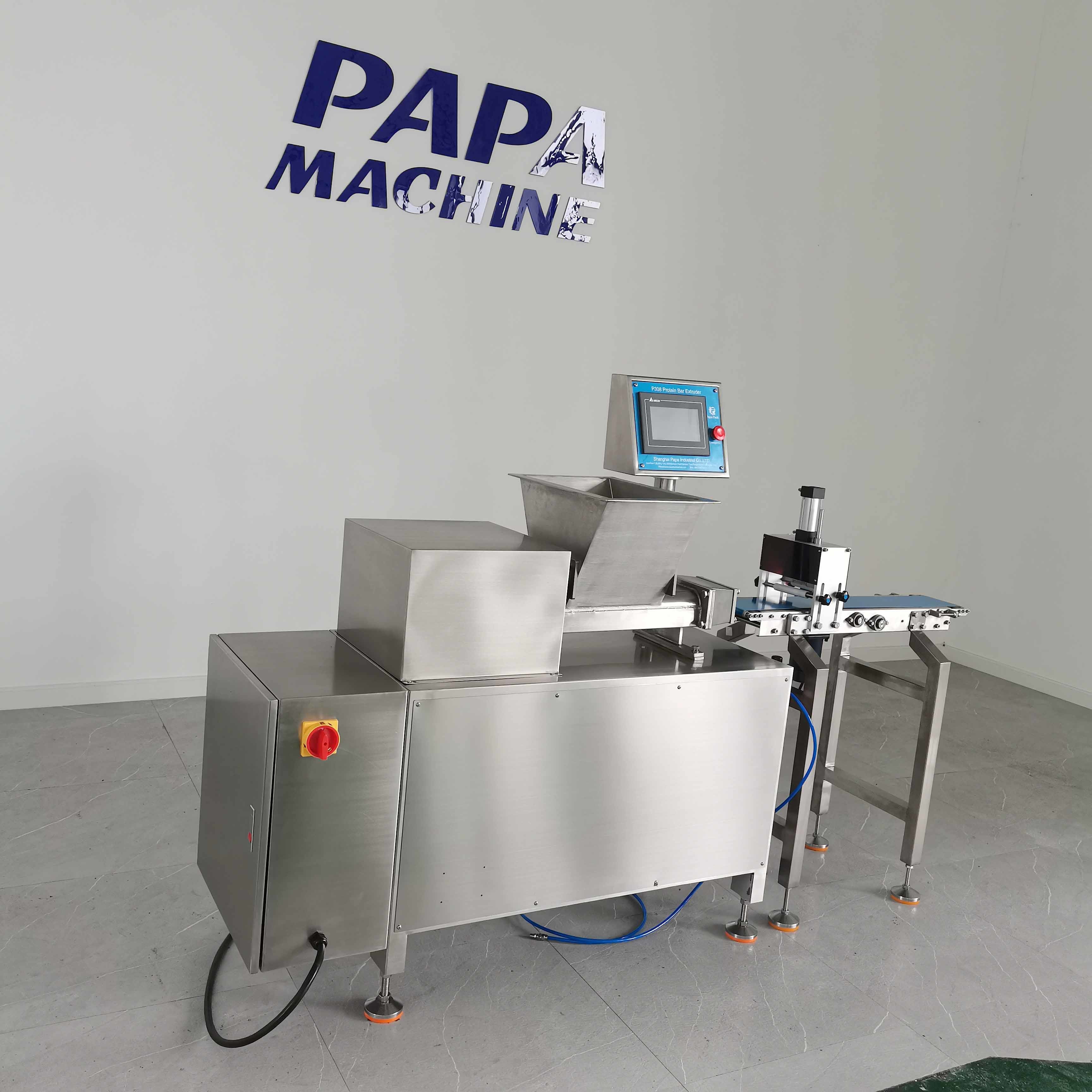 Papa Full 304 Stainless Steel Dates Energy Bar Extruder Machine