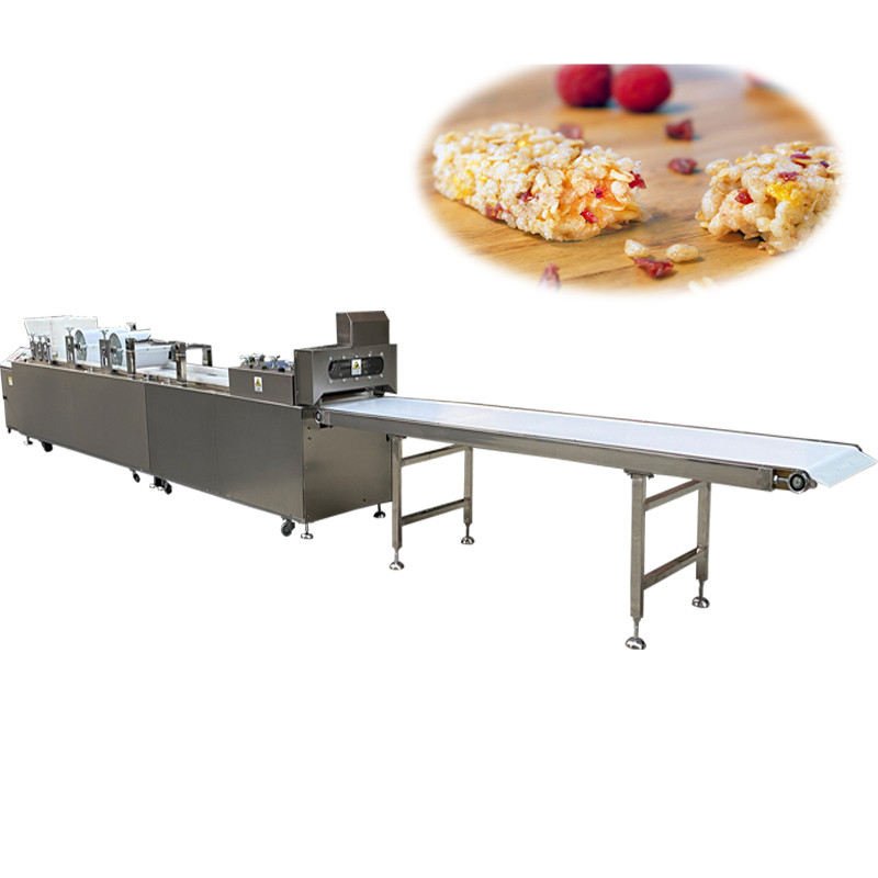P401 Full Automatic granola bar press machine candy Bar/protein bar ...