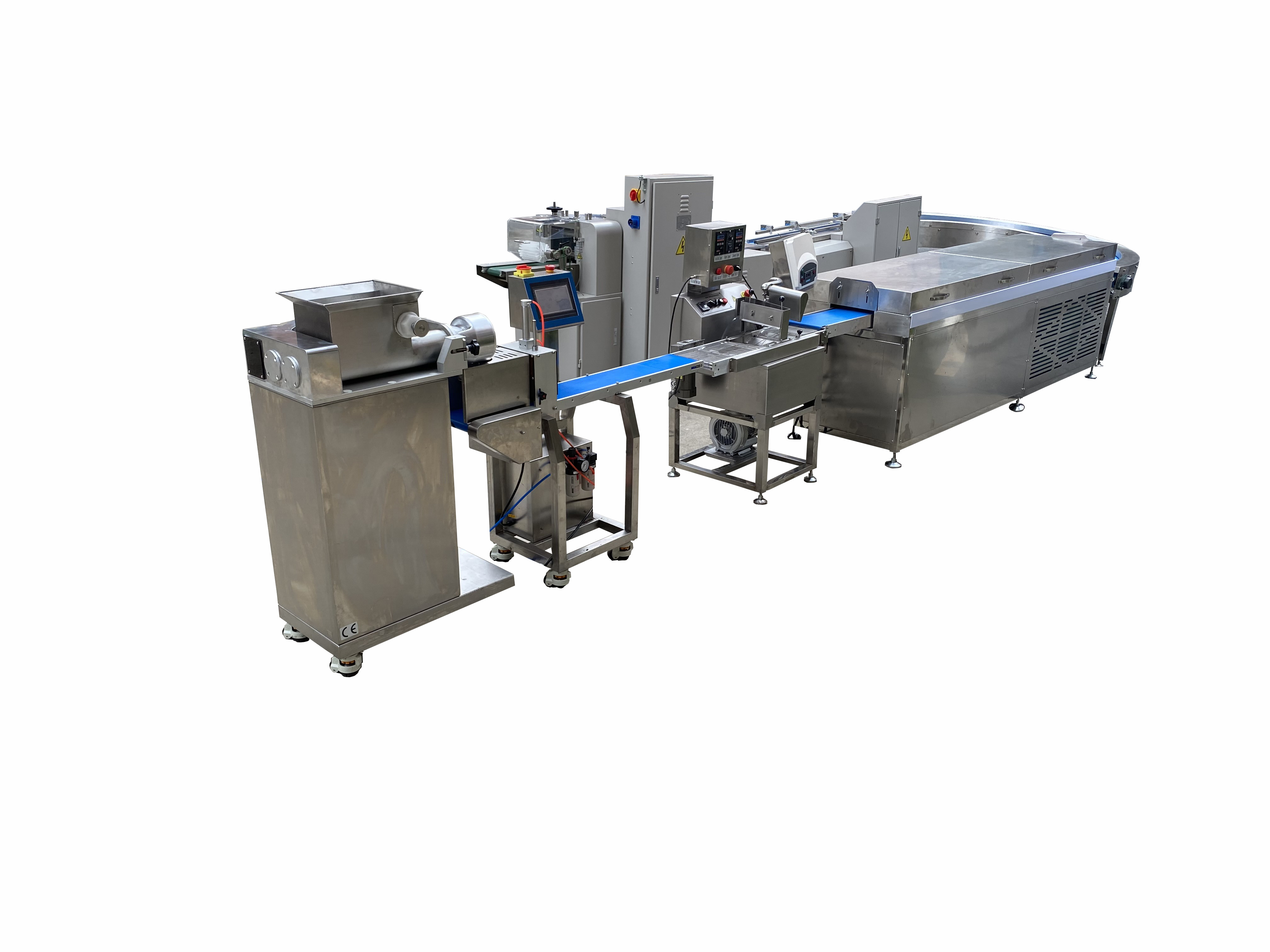 Mini chocolate energy bar forming machine