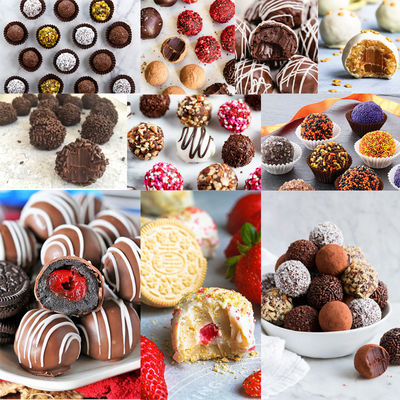 Automatic Ball Shape brigadeiro chocolate truffles making machine